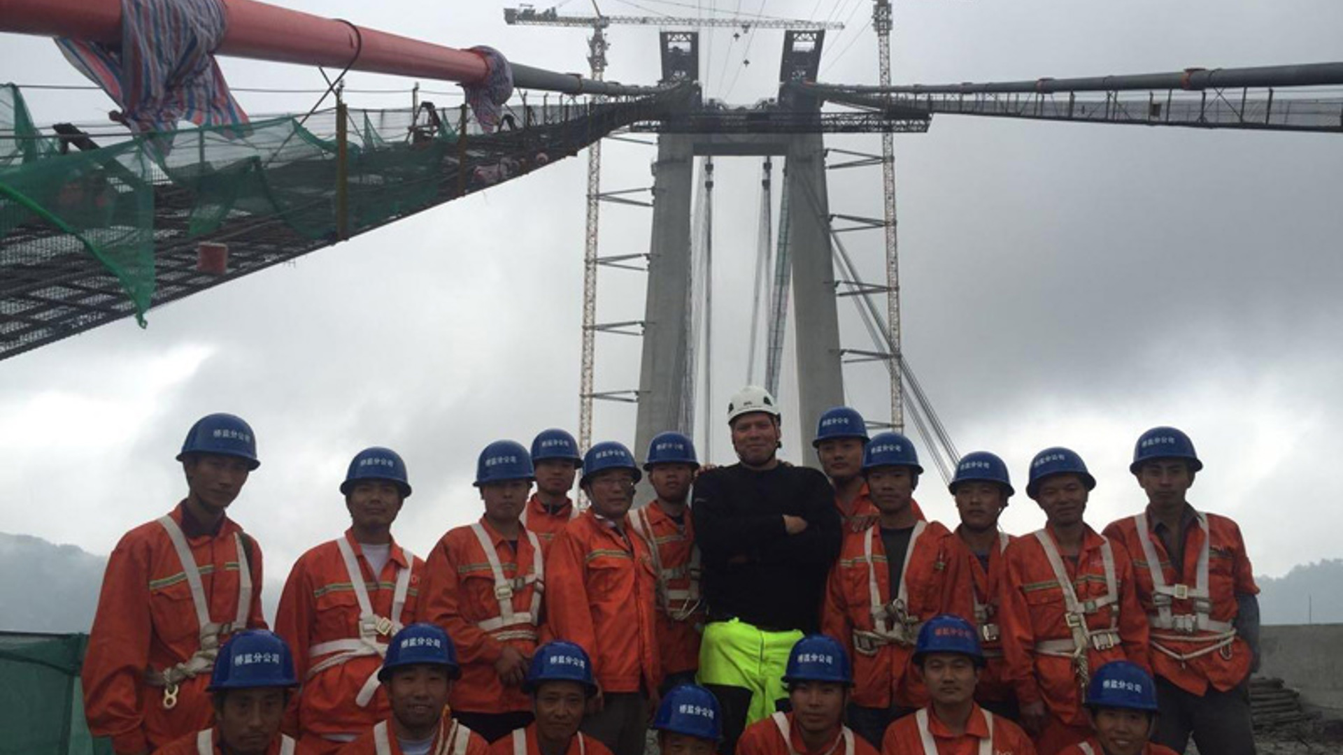 Supervision, New Bridge, China | Davai Bridge & Tunnel A/S